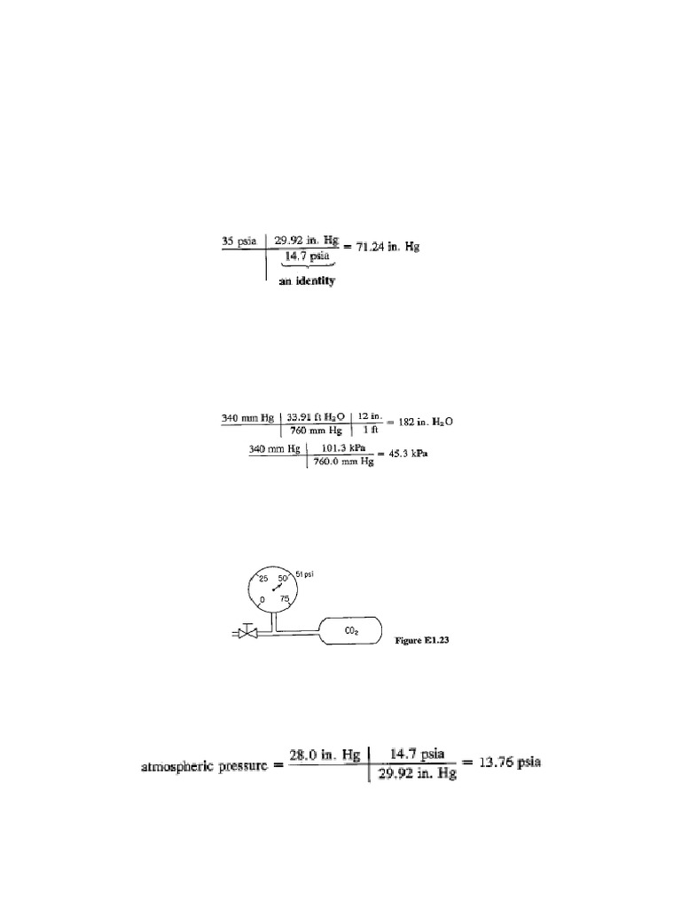 Lecture 8 Pressure Conversion | PDF | Pressure Measurement | Pressure