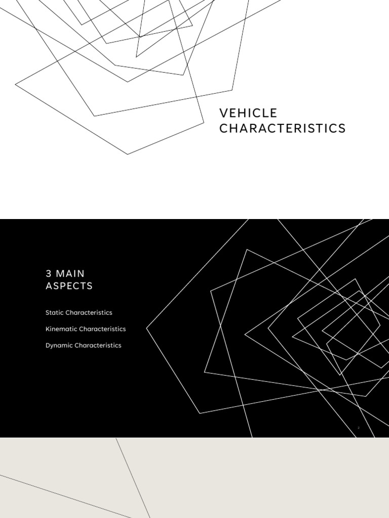 Vehicle Characteristics | PDF