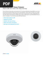 Datasheet Axis p3737 Ple Panoramic Camera en US 413348 (102934) | PDF ...