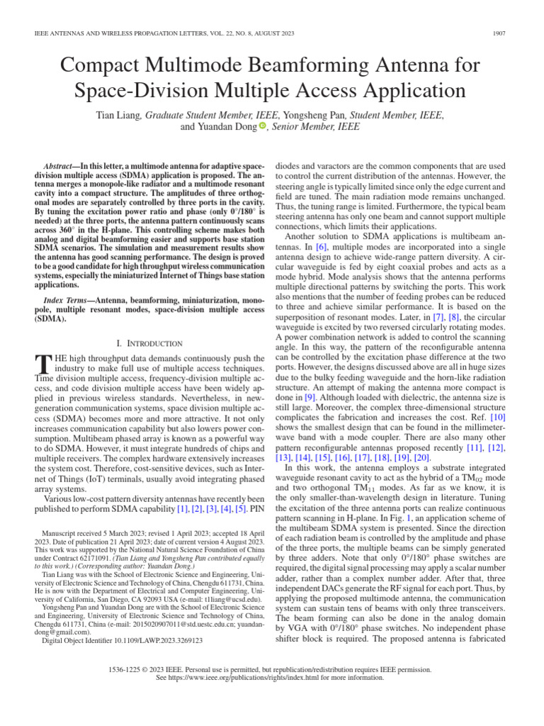 Compact_Multimode_Beamforming_Antenna_for_Space-Division_Multiple_Access_Application | PDF ...