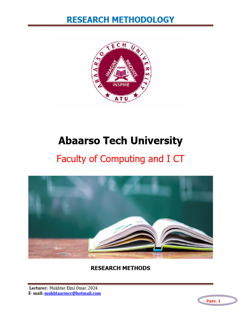 Research For Computing 0 ICT J2025 ATU | PDF | Dependent And ...
