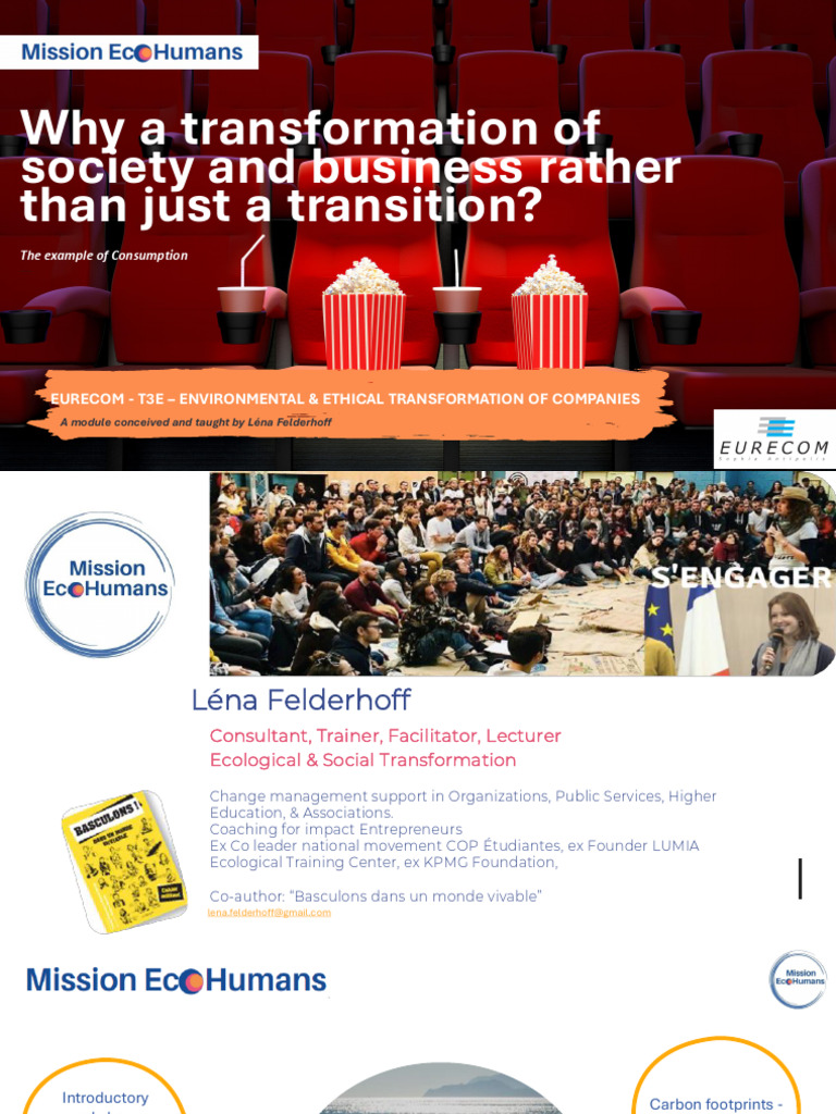 Societal Transformation for Sustainability | PDF