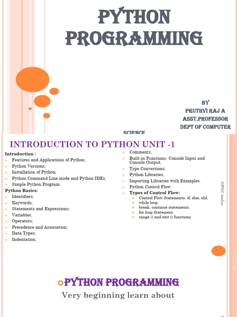 Media To Upload1707550335 | PDF | Python (Programming Language) | Variable (Computer Science)