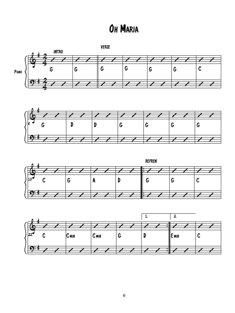 Oh Maria G | PDF