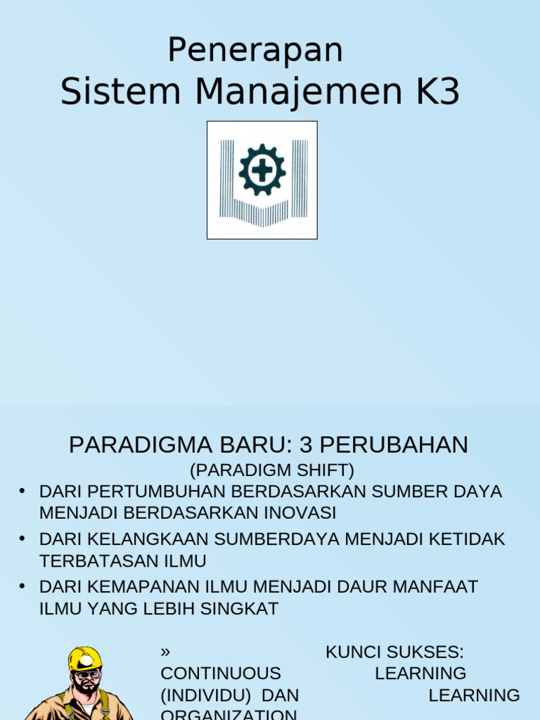 68.Promosi Informasi Dan Sistem Pelatihan K3 Peretemuan 3 | PDF