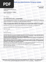 Star Health Claim Form Instructions | PDF