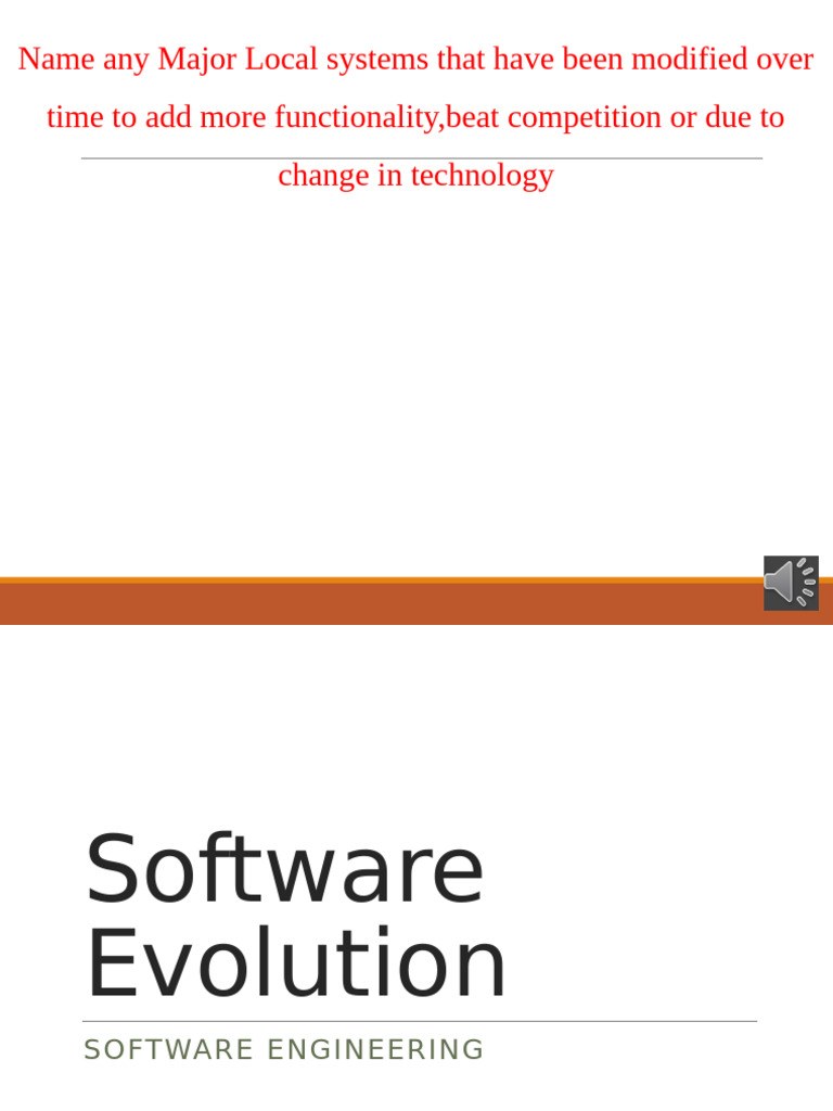 Software Evolution | PDF | Software | Computing