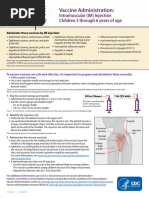 Immunisation Procedures Guide | PDF | Injection (Medicine) | Vaccines