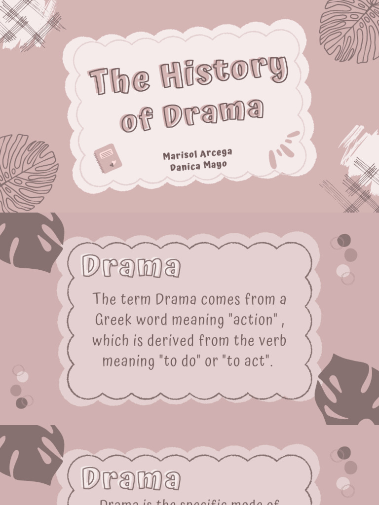 History-of-Drama | PDF | Tragedy | Theatre