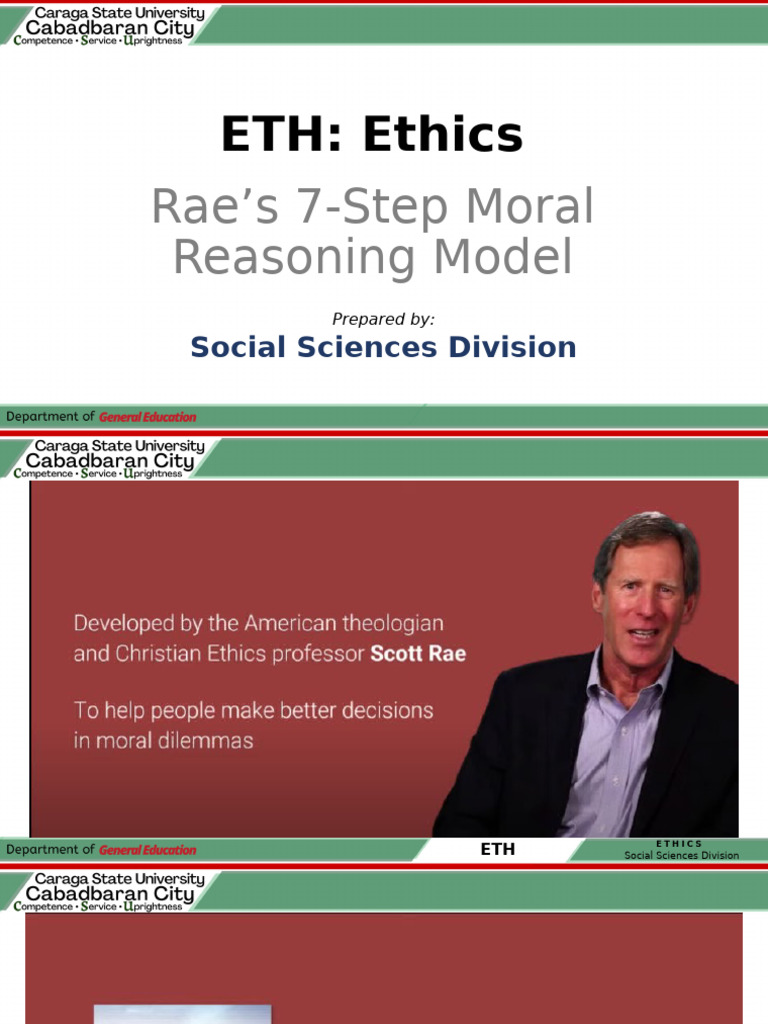 1 - 7-Step Moral Reasoning Model | PDF | Science | Morality