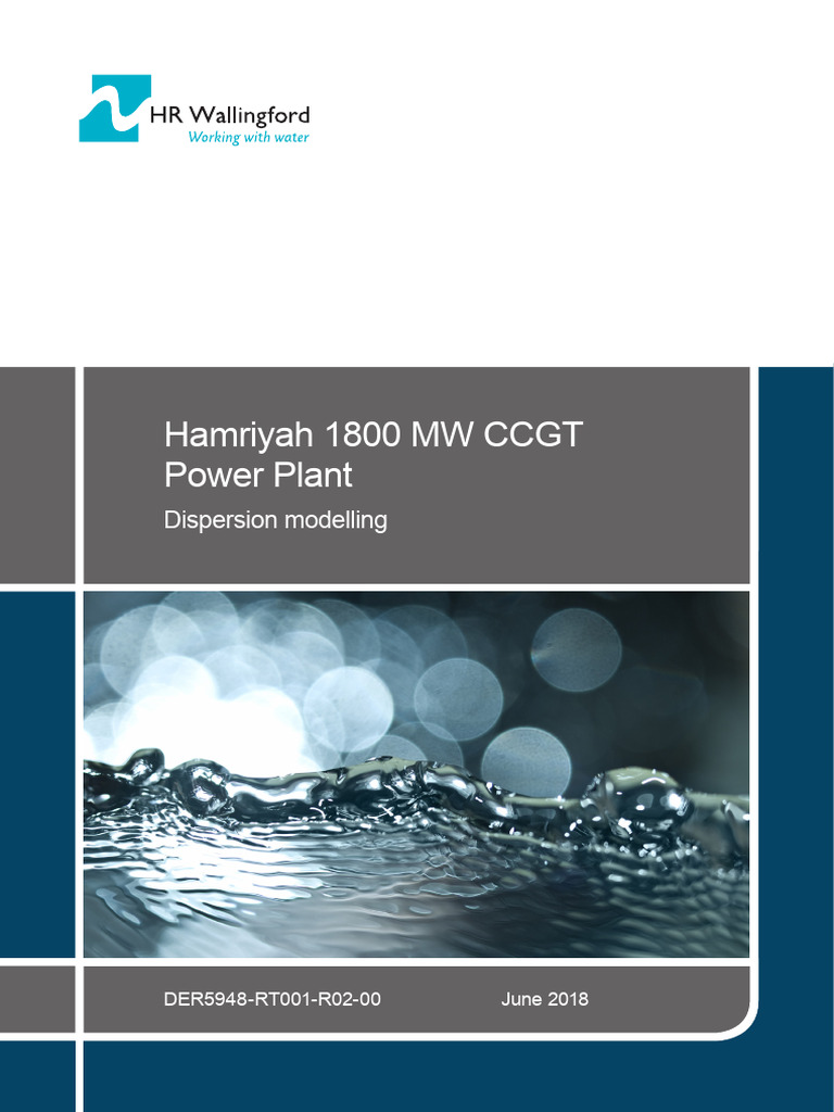 Hamriyah CCGT Power Plant Dispersion Study | PDF | Wound | Desalination