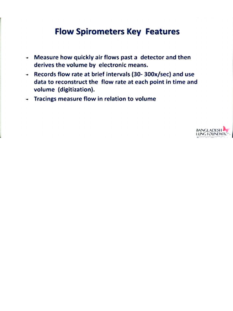 Spirometry - 1 | PDF