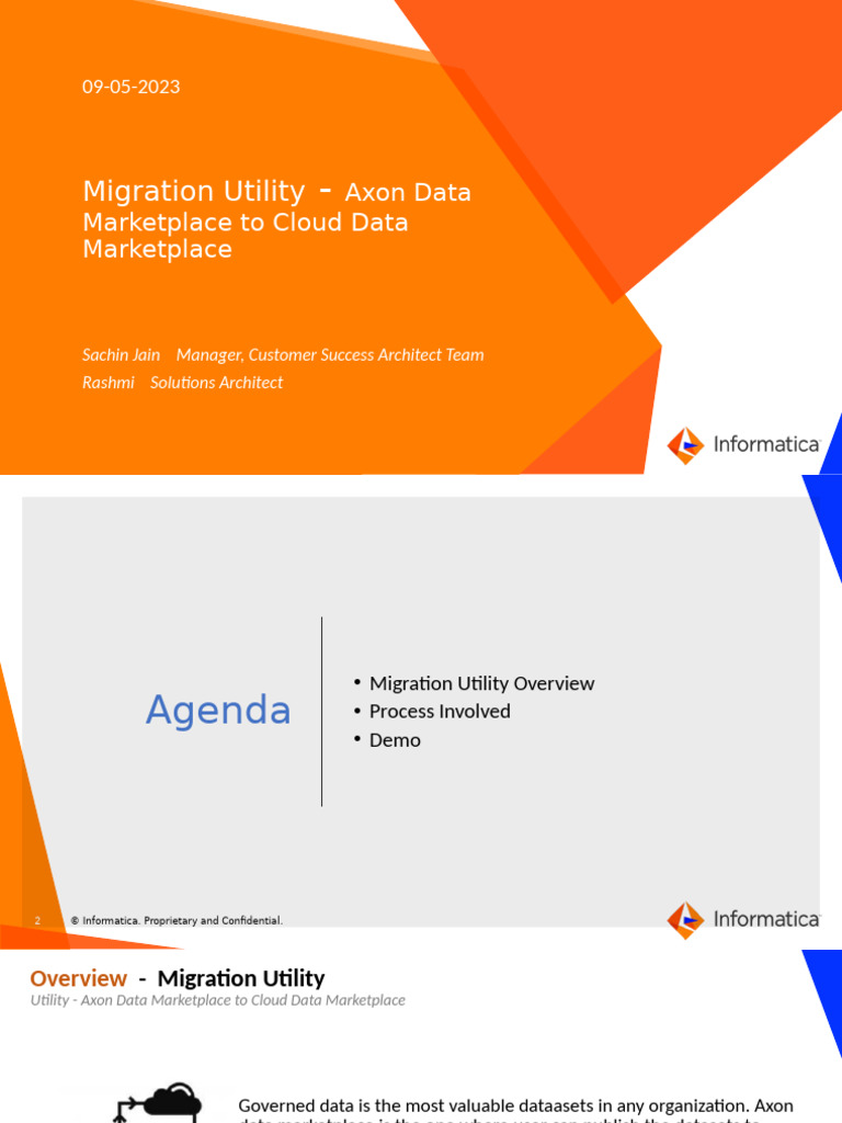 Axon to Cloud Data Marketplace Migration | PDF | Software Development ...