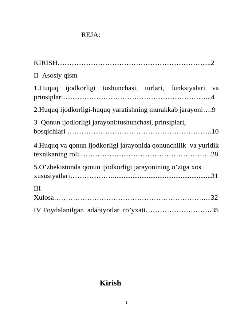 Kurs ishi+++ | PDF