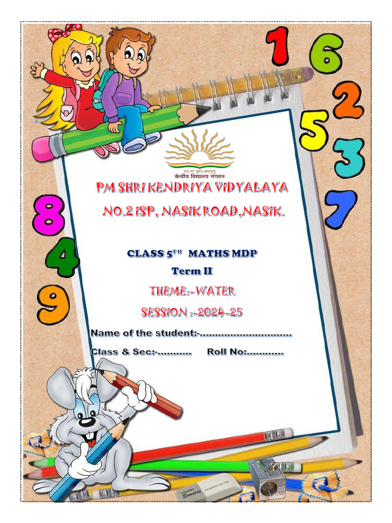 MDP Class 5 Term II (2024-25) | PDF