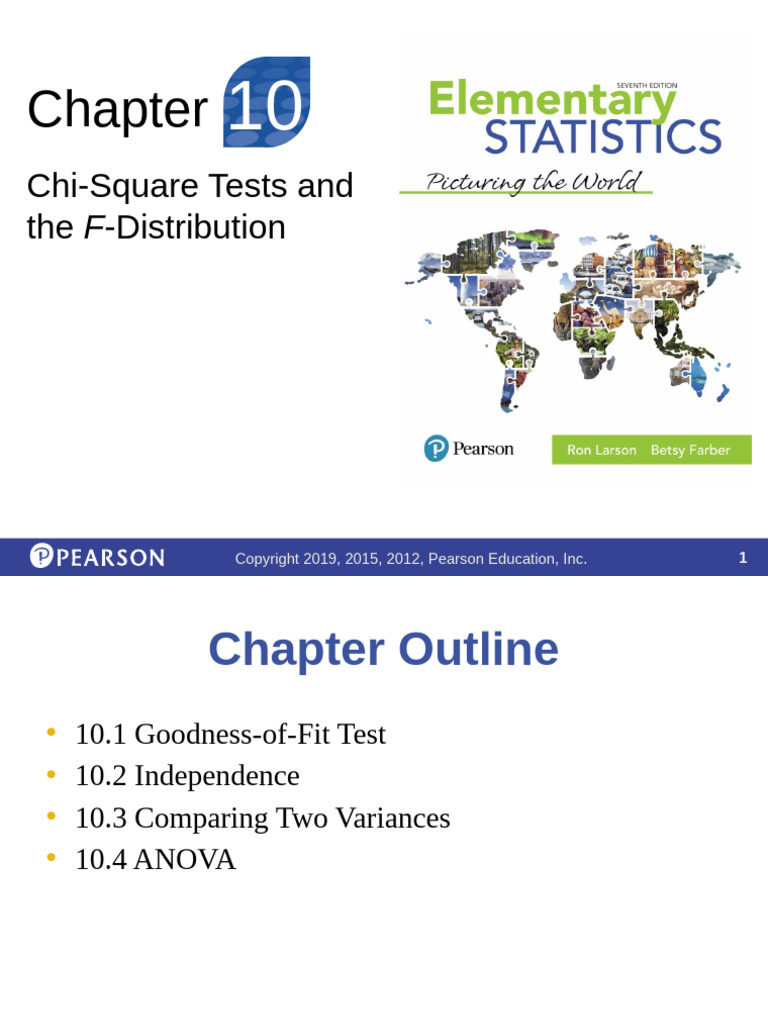 Ch. 10.1, 10.2 | PDF | Chi Squared Test | P Value