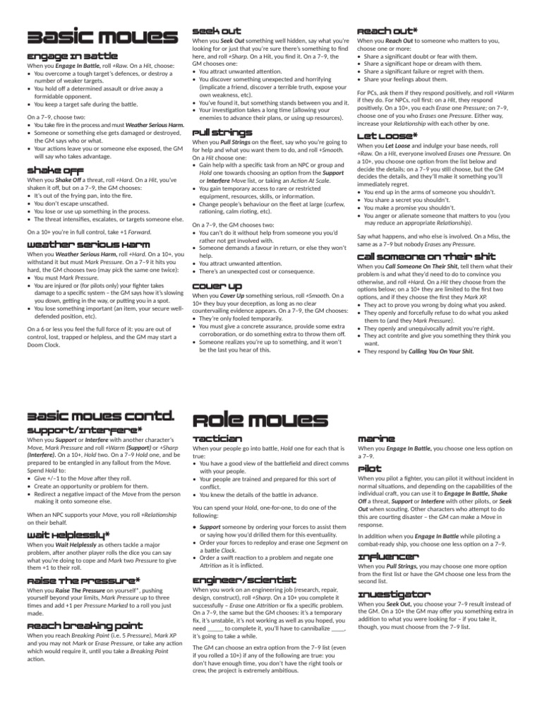 Reference Sheets | PDF