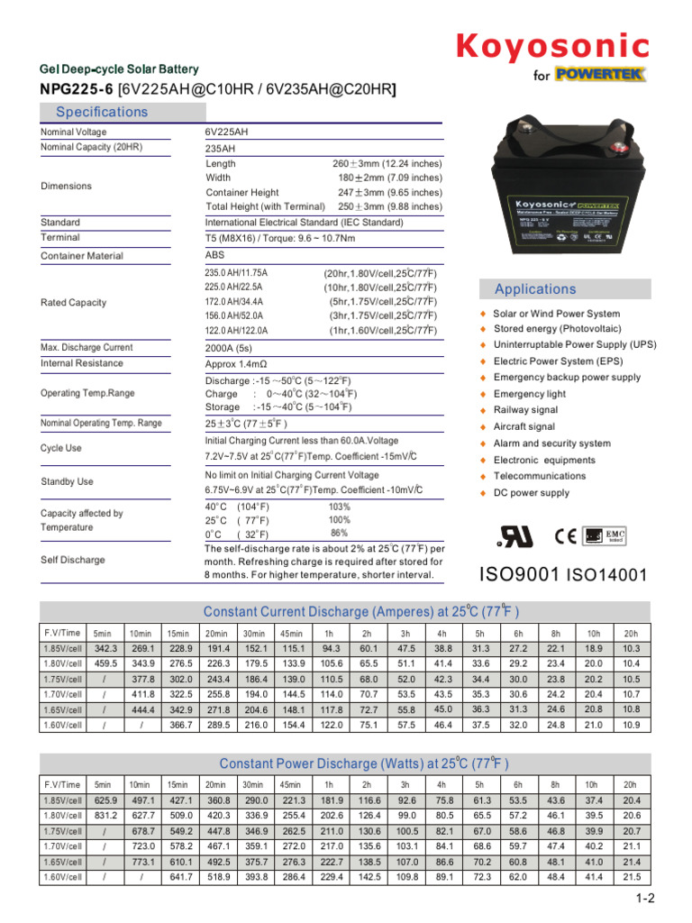 Powertek PDU Specifications Overview | PDF | Power Supply ...