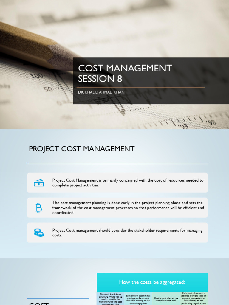 Module 8 - Cost Management | PDF | Cost Accounting | Baseline (Budgeting)