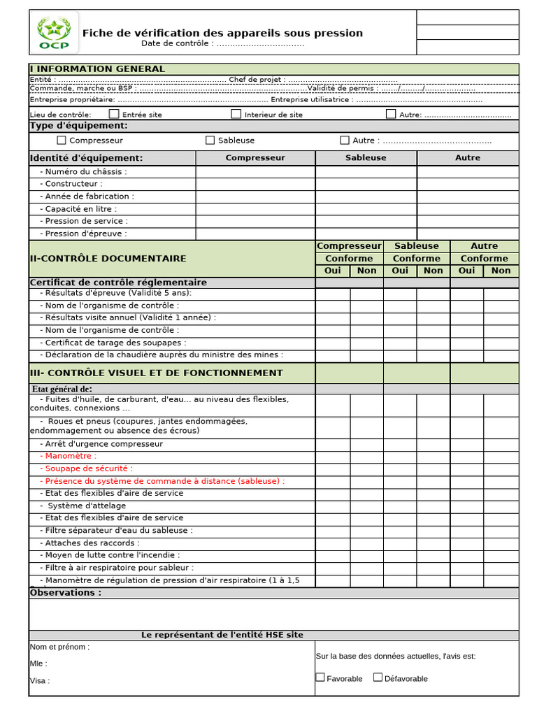 Check-list de Contrôle Des Appareil Et Engins BENCHEIKH | PDF | Véhicules | Véhicule motorisé