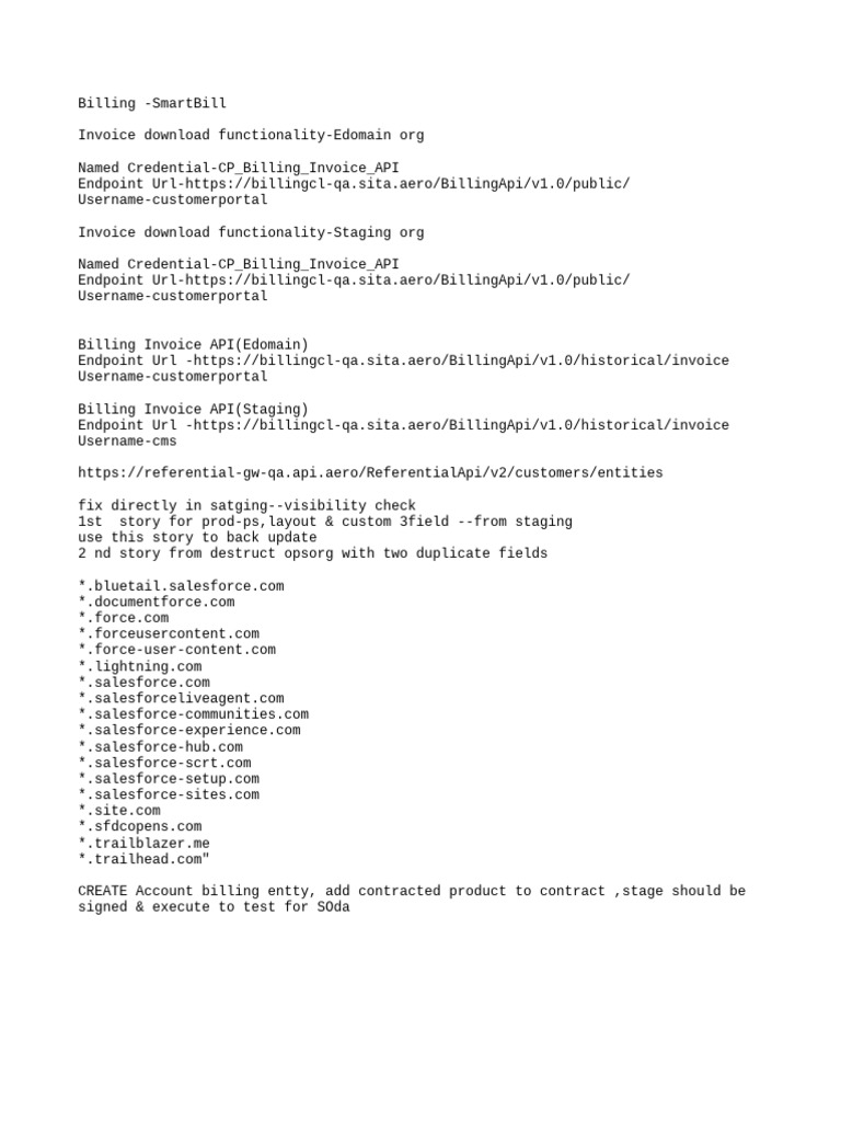 Billing API Integration Guide | PDF