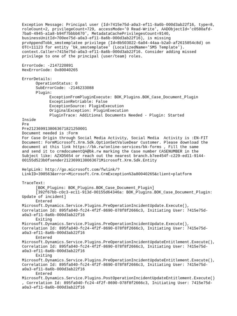ErrorDetails (4) | PDF | Software | Computing