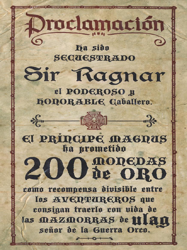 Panfleto Sir Ragnar A5 | PDF