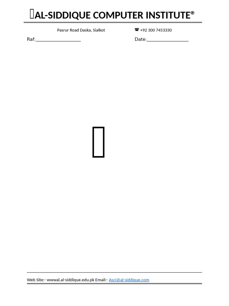 Letter Pad | PDF
