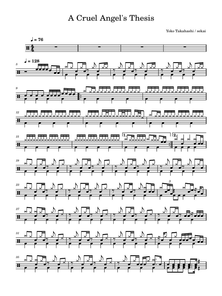 A Cruel Angel's Thesis | PDF