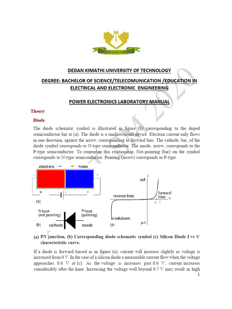 Power Electronics I Labs | PDF | Rectifier | Diode
