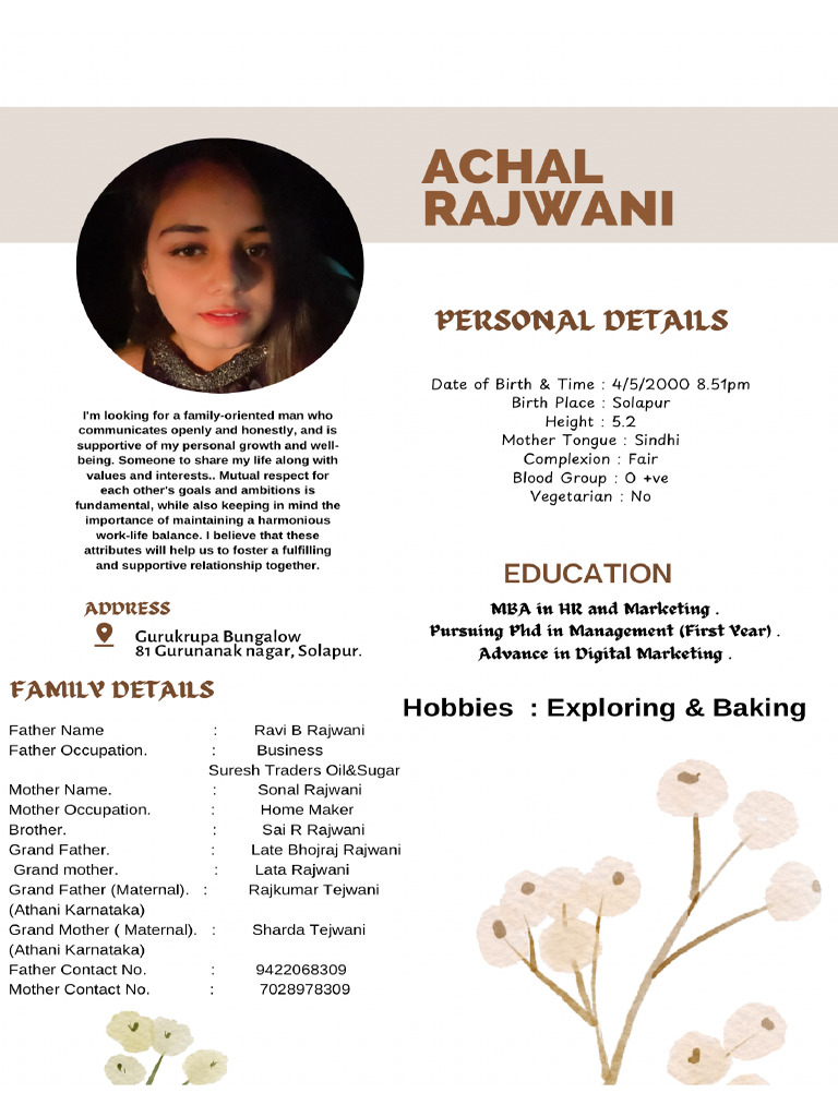Achal Rajwani | PDF