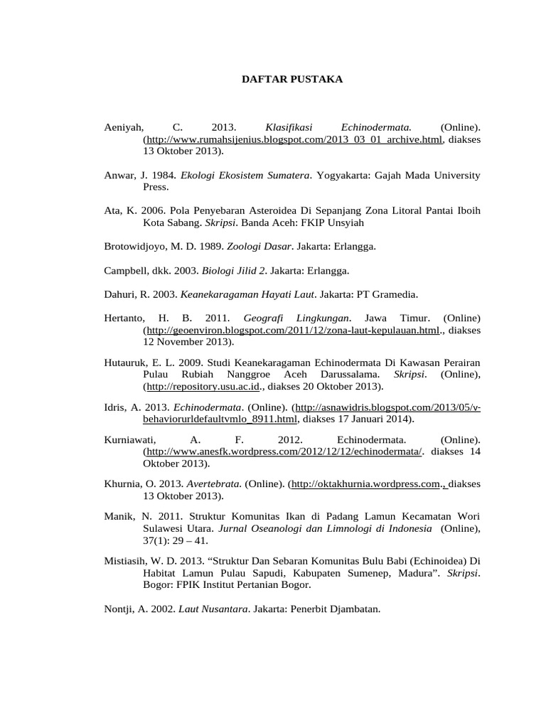 DAFTAR RUJUKAN lama | PDF
