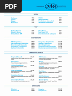 Opiuci Spirit & Liquor Menu Updated Apr 23 | PDF | Whisky | Soft Drink