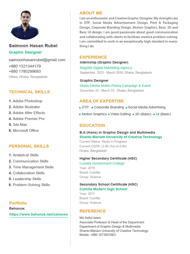 HASAN-CV | PDF | Graphic Design | Design