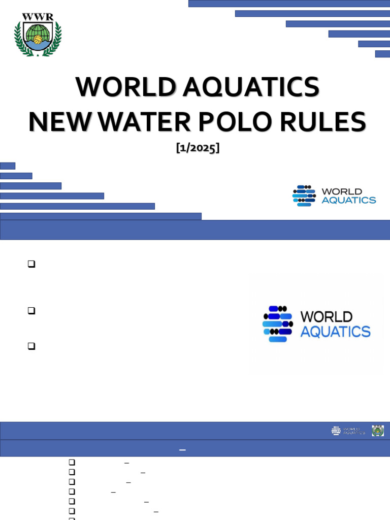 2025 Water Polo Rule Changes Summary | PDF | Association Football ...