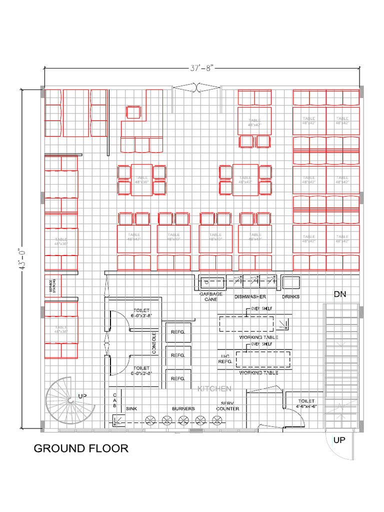 Revised Ground Floor Furniture Plan - 171224 | PDF