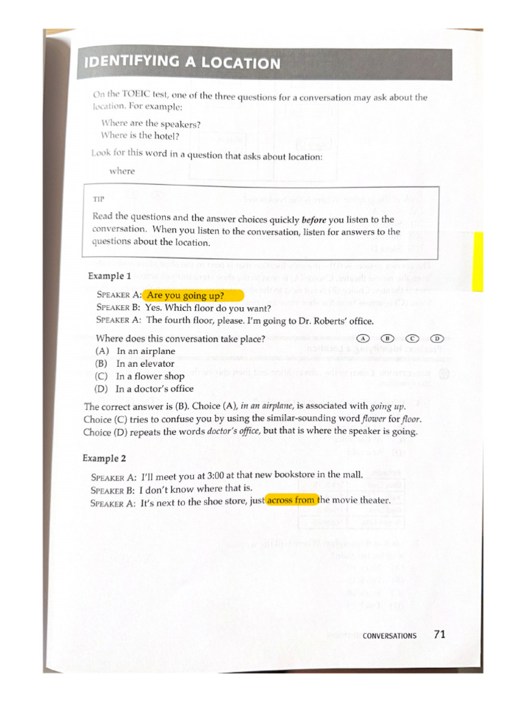 071-073 Part 3 IDENTIFYING A LOCATION | PDF