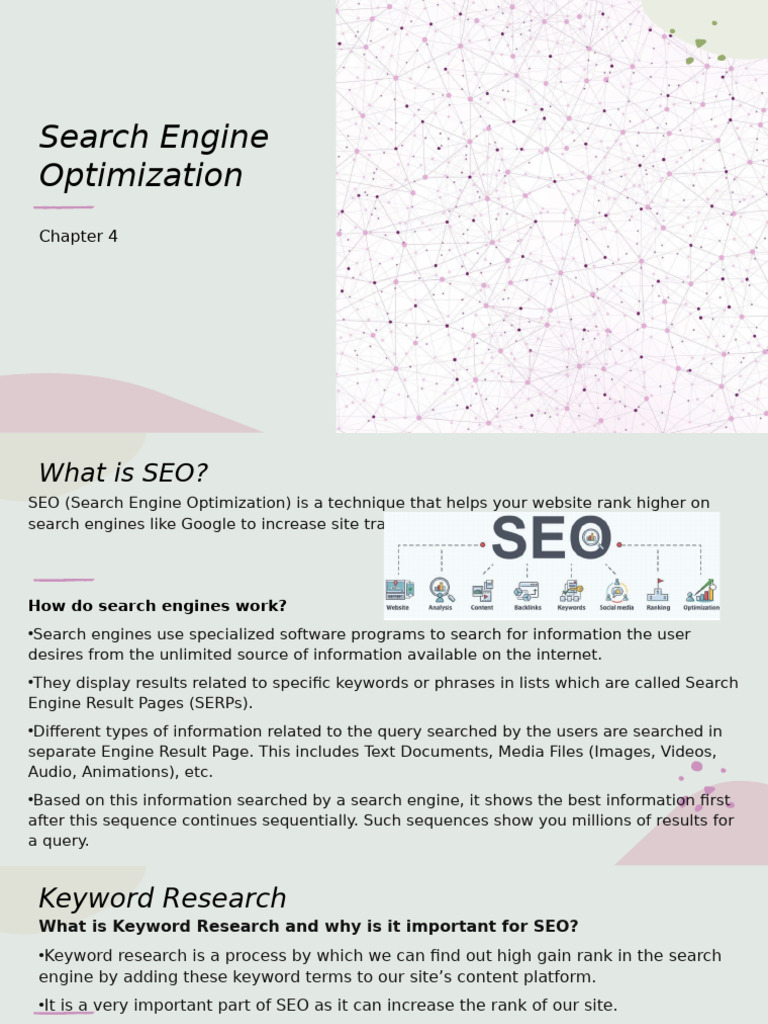 Search Engine Optimization | PDF | Search Engine Optimization | Search Engine Indexing