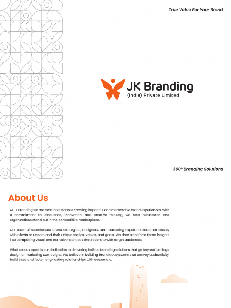 JK Branding Company Profile | PDF