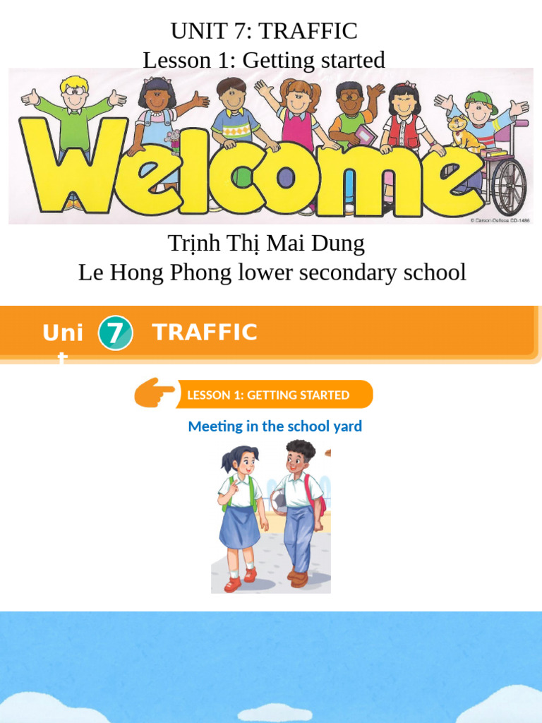 unit 7 lesson 1 | PDF | Land Transport | Transport