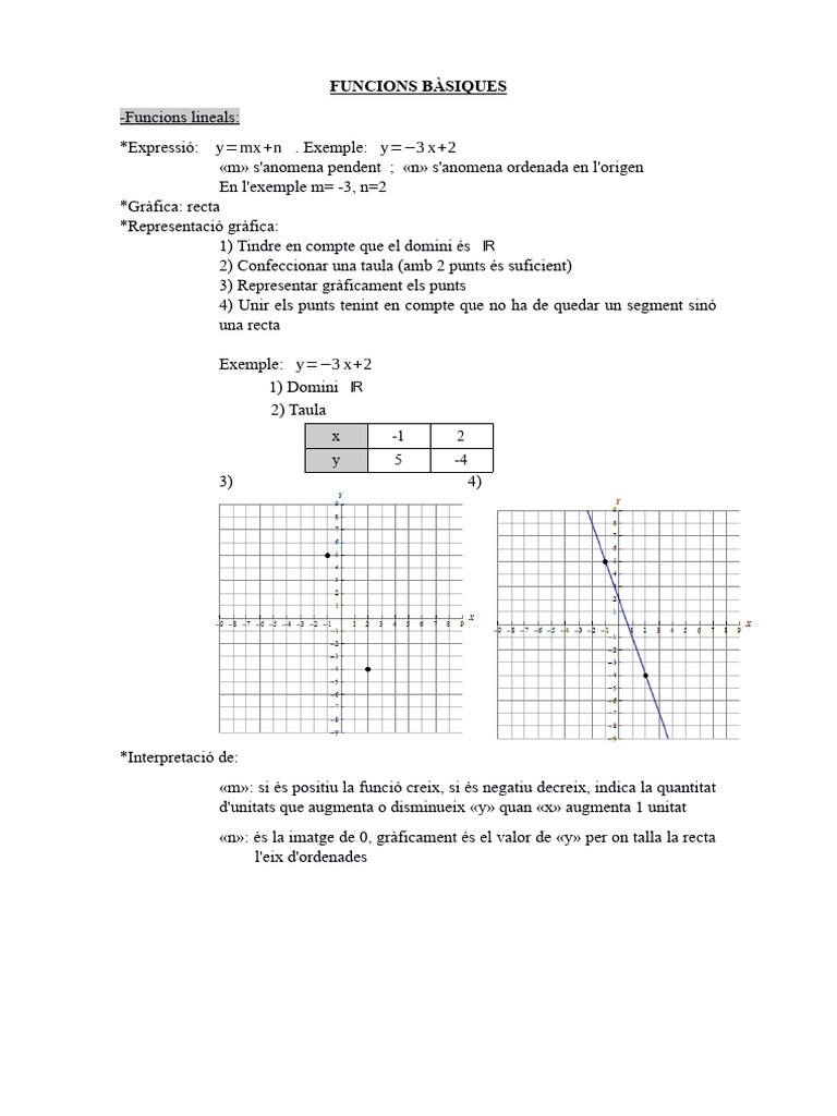 funcions-basiques (1) | PDF