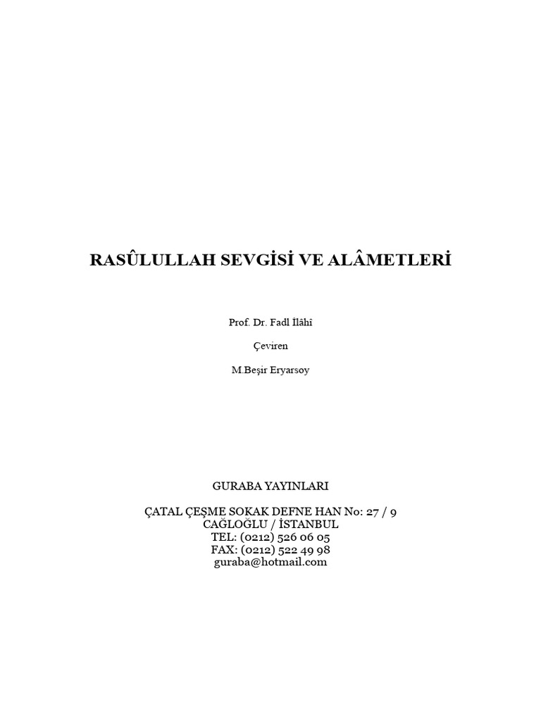 Akide Kitaplari | PDF