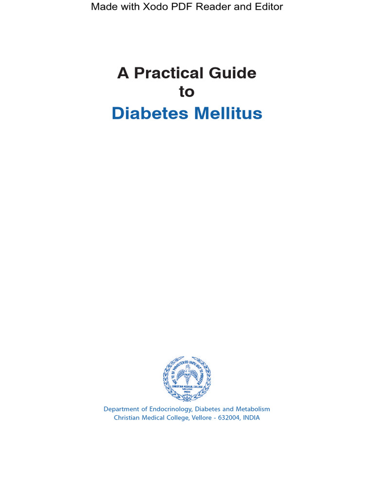 A Practical Guide To Diabetes Mellitus CMC 7e | PDF | Diabetes ...