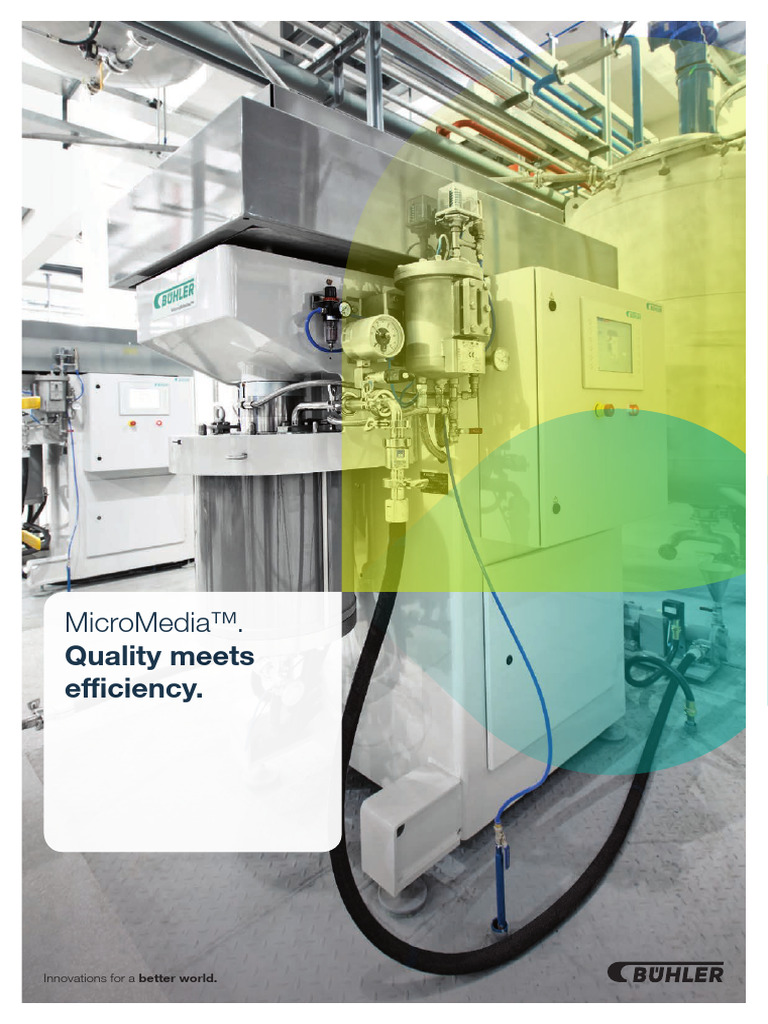 MicroMedia™: Advanced Wet Grinding Solutions | PDF | Mill (Grinding)