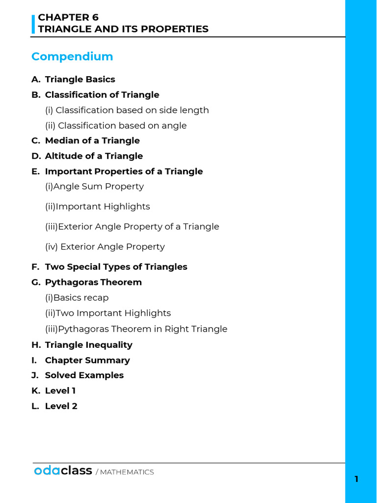 Triangle Pdf Triangle Elementary Geometry