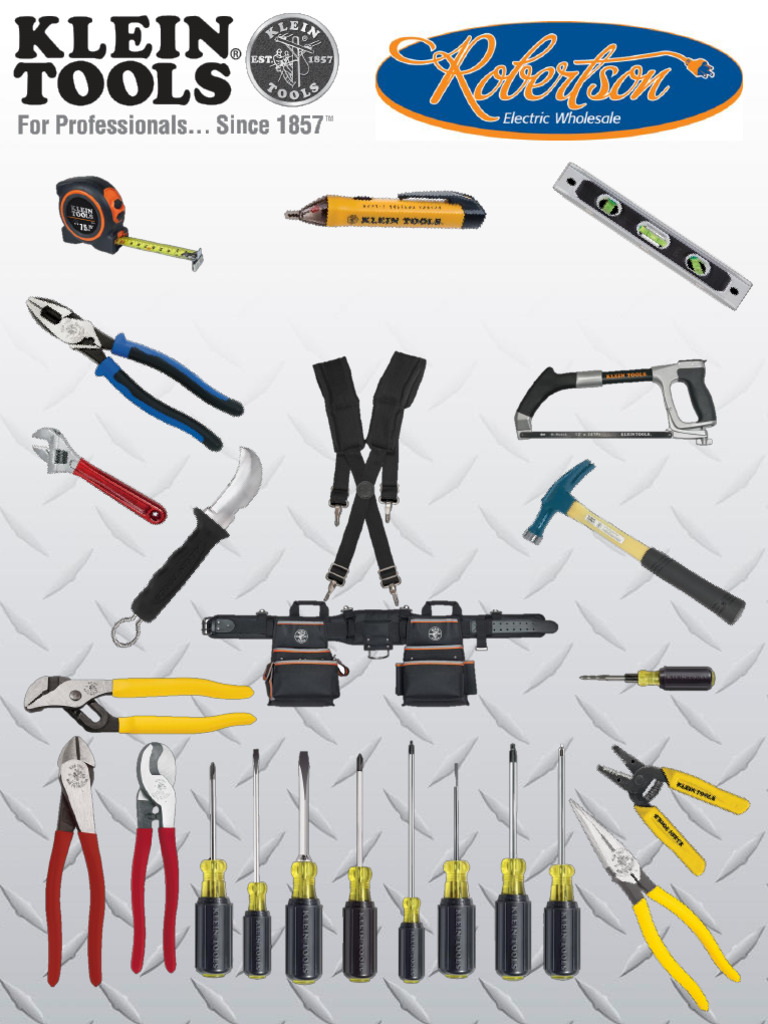 Klein Large Tool Kit Robertson 115tzi3 1zgmb2j | PDF | Tools | Cutting ...