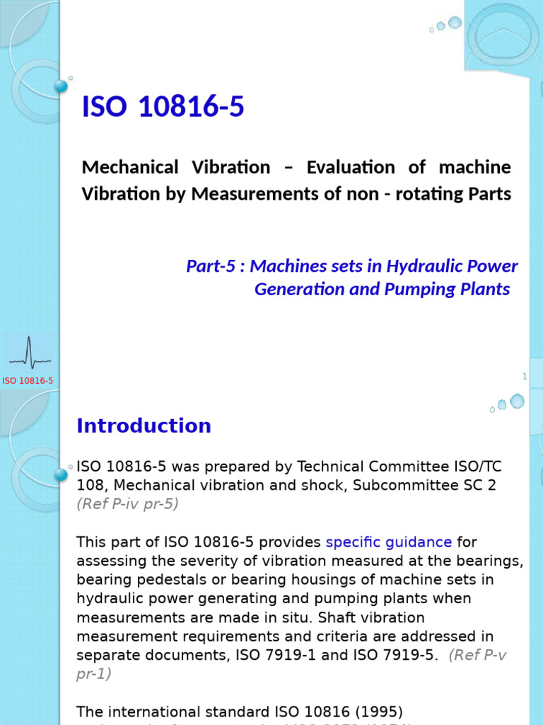 ISO 10816-5 - by M. Meeran | PDF | International Organization For ...