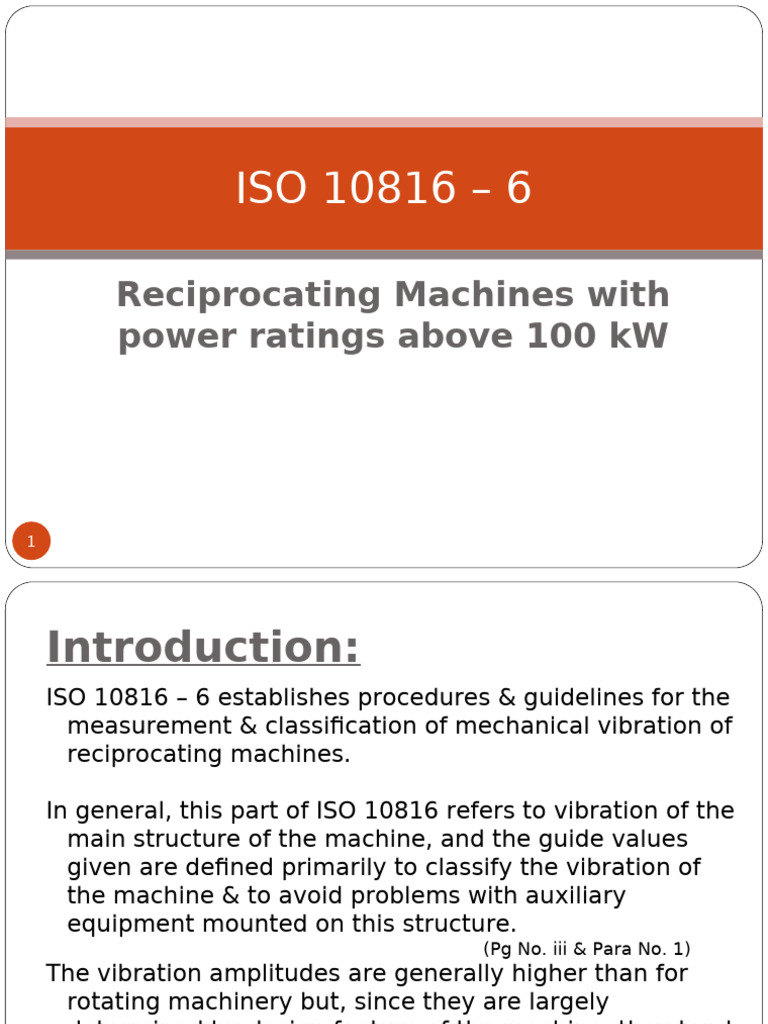 ISO - 10816 - 6 - Rahman Final | PDF | Engines | Machines