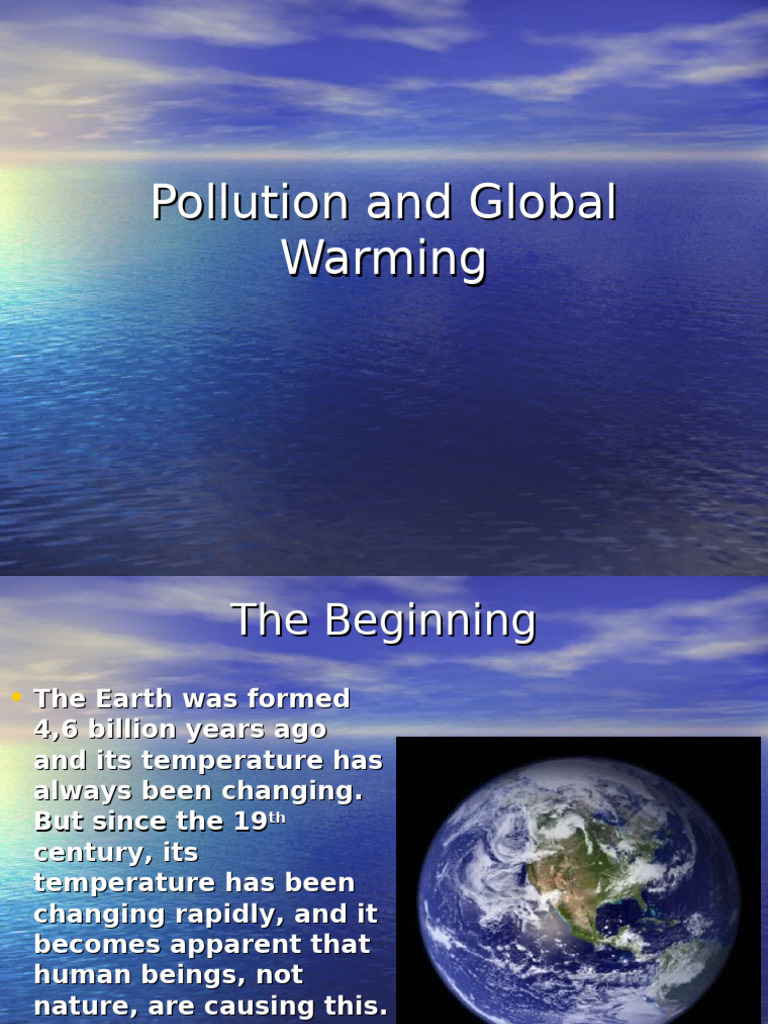 Global Warming: Causes and Effects | PDF | Climate Change | Greenhouse ...