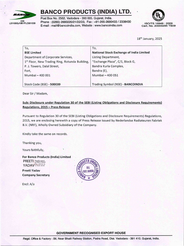 Banco (India) : Products | PDF | Warehouse | Romania